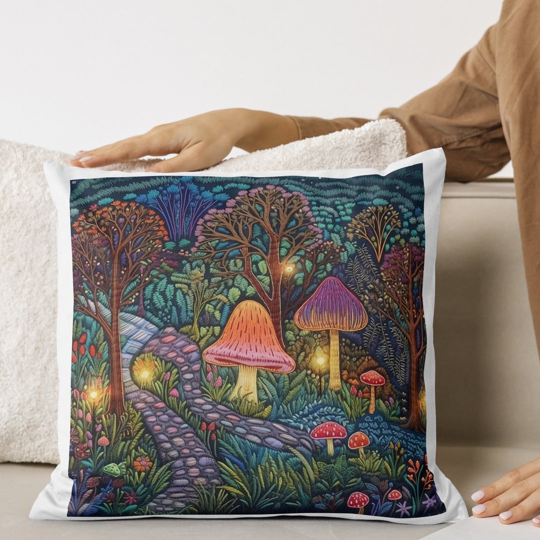 Enchanted Forest Embroidery: Seamless Digital Pattern and Paper File ...