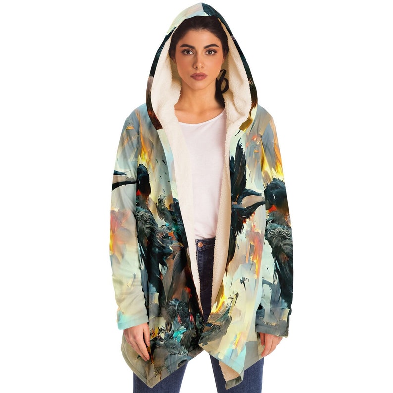 Fallen Angel III Microfleece Cloak Luxurious Ultra-soft - Etsy