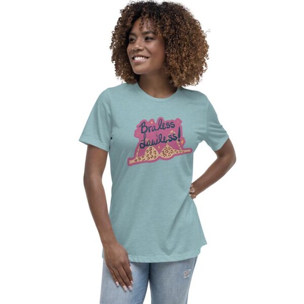 Braless Tshirt Etsy