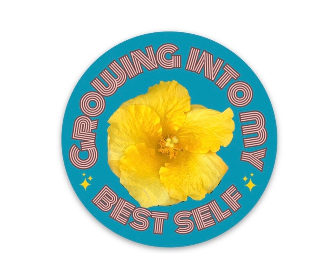 Best Self Sticker - Etsy
