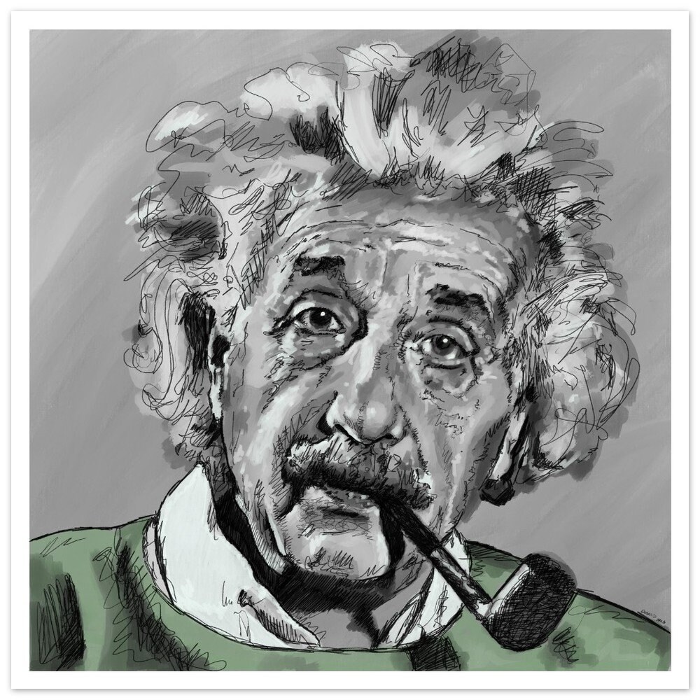Einstein. (premium Matte Paper Poster) - Etsy
