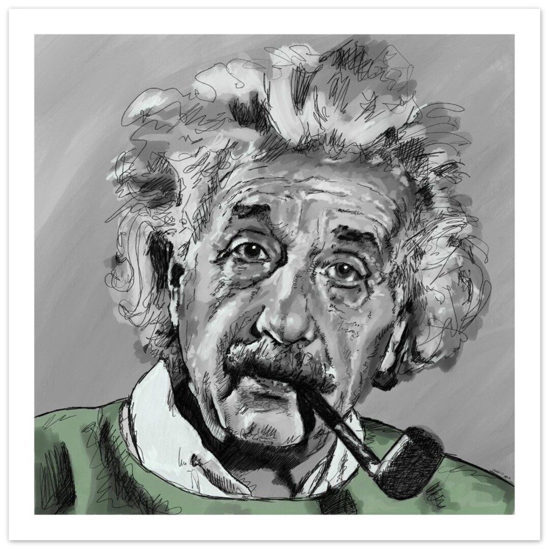 Einstein. (premium Matte Paper Poster) - Etsy