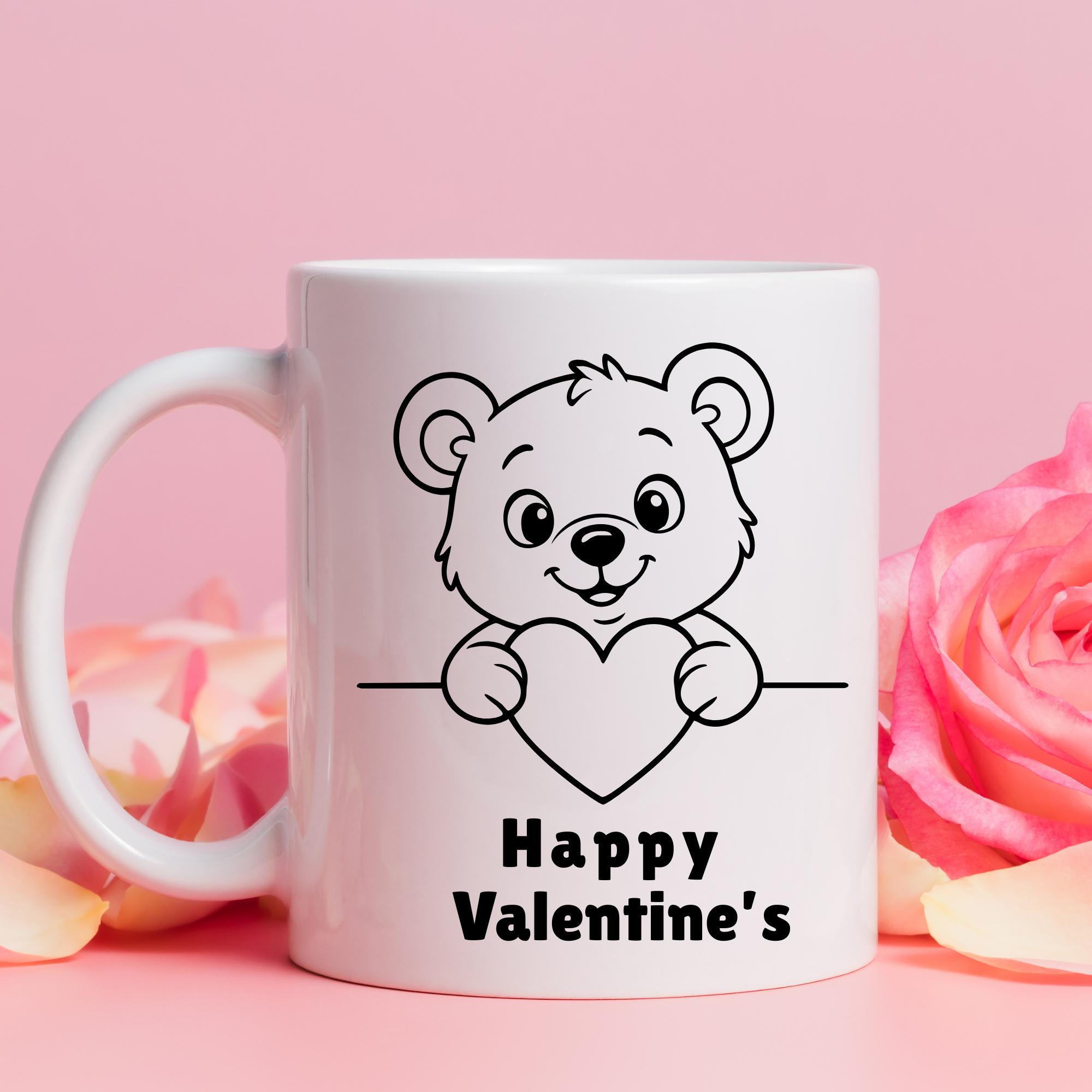 Valentine's Animal Peeking Svg, Cute Animals Svg, Animals Svg, Cute ...