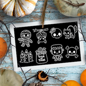 100 Halloween Svg, Cute Halloween Png, Halloween Bundle Clipart ...