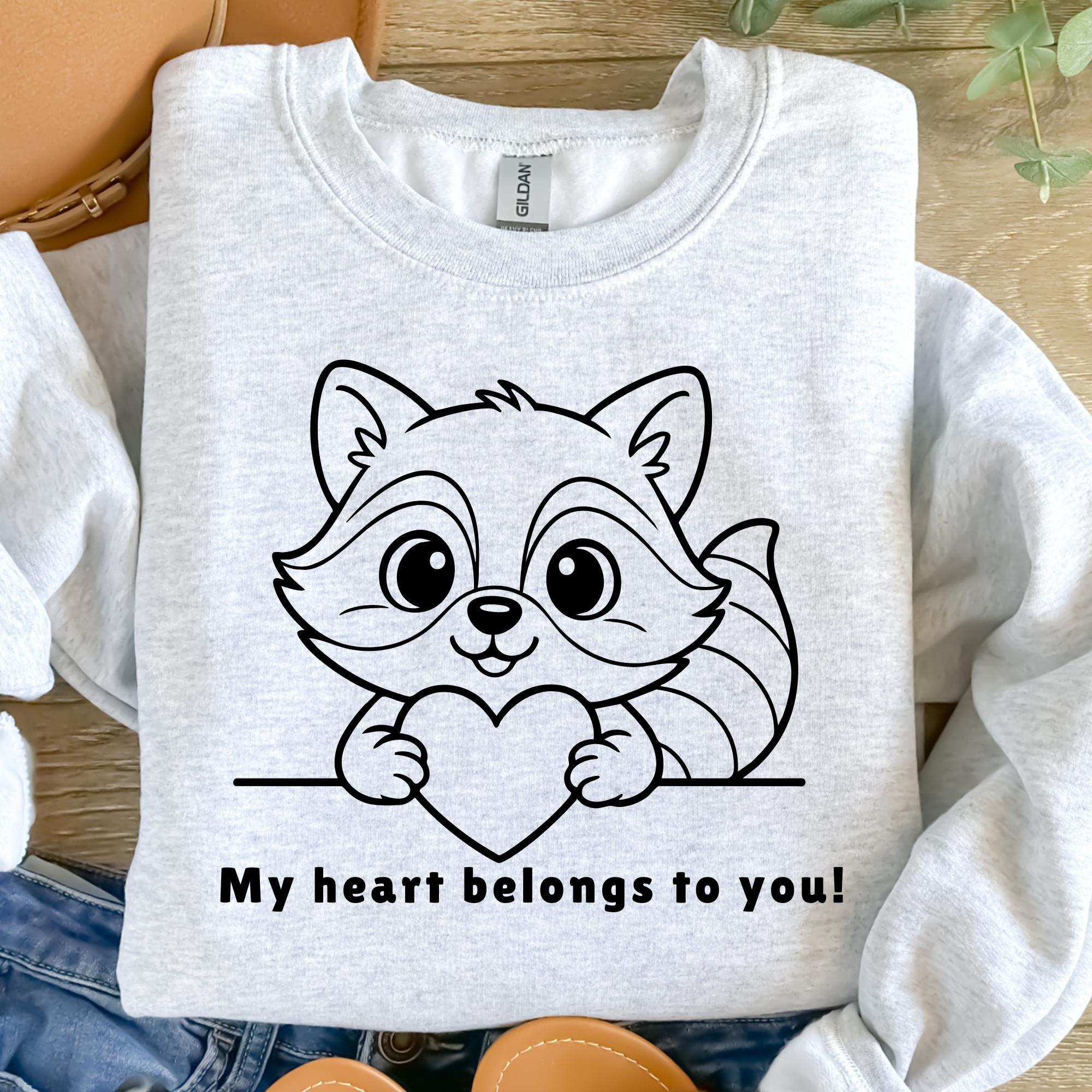 Valentine's Animal Peeking Svg, Cute Animals Svg, Animals Svg, Cute ...