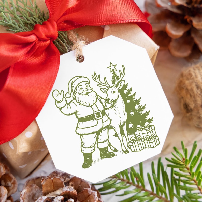 Christmas Santa Svg, Santa Claus Clipart, Santa Claus Png, Vintage ...