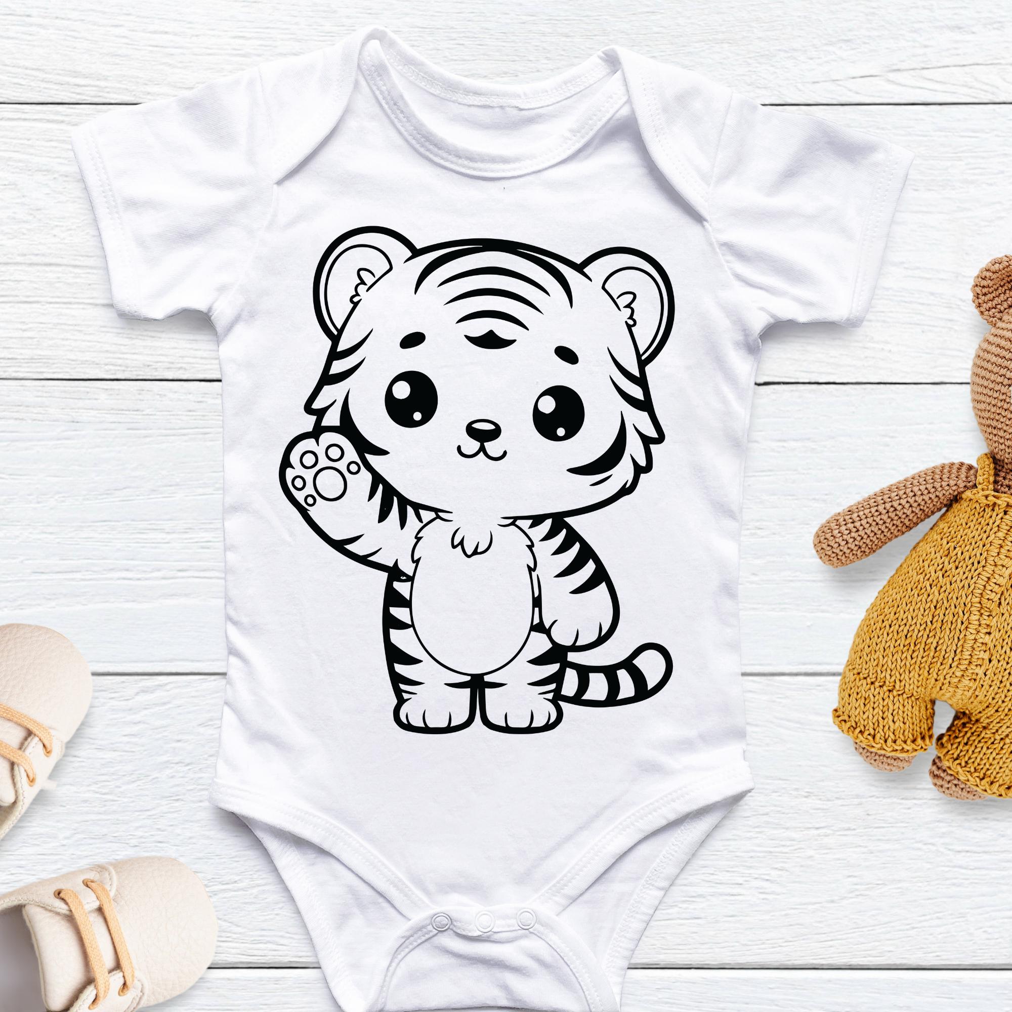 Cute Forest Animals Waving, SVG Bundle, Safari SVG, Doodle Svg, Safari ...