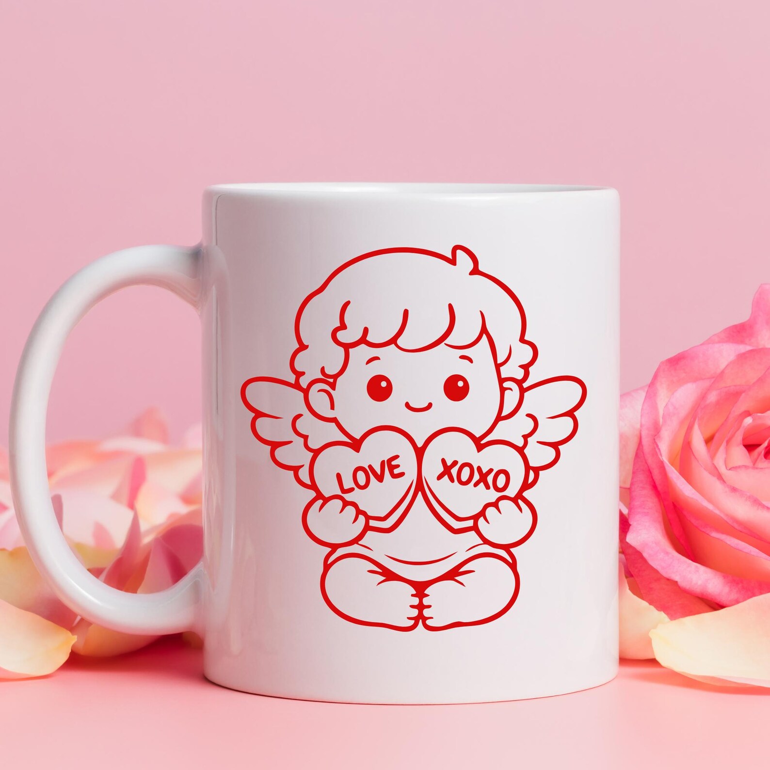 Cute Kawaii Valentine's SVG, Valentine's Png, Valentine's Clipart ...