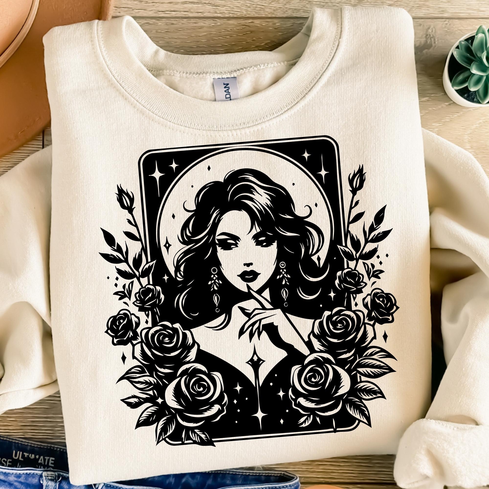 Gothic Svg, Gothic Woman Svg, Gothic Svg, Witch Svg, Goth Png, Gothic ...