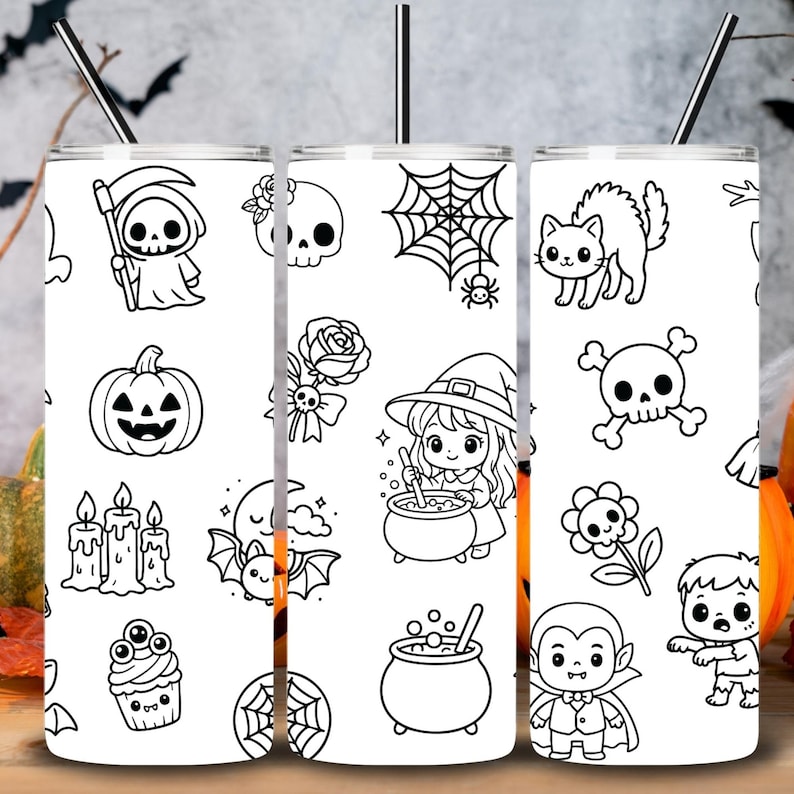 100 Halloween Svg, Cute Halloween Png, Halloween Bundle Clipart ...