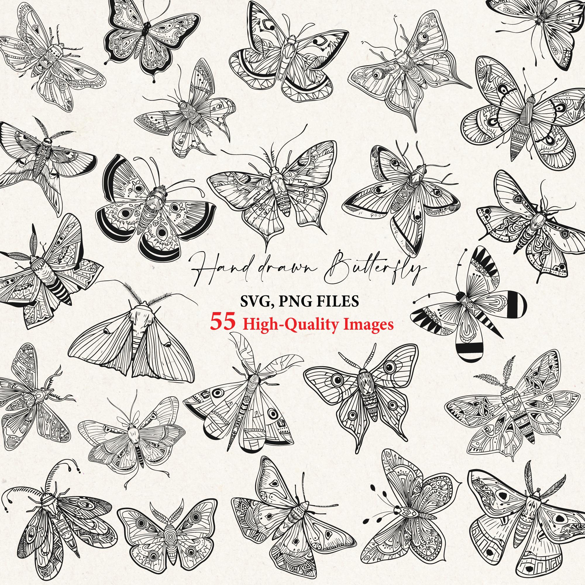 Moth Butterfly Svg, Magical Moth, Butterfly Svg, Butterfly Png, Moth ...