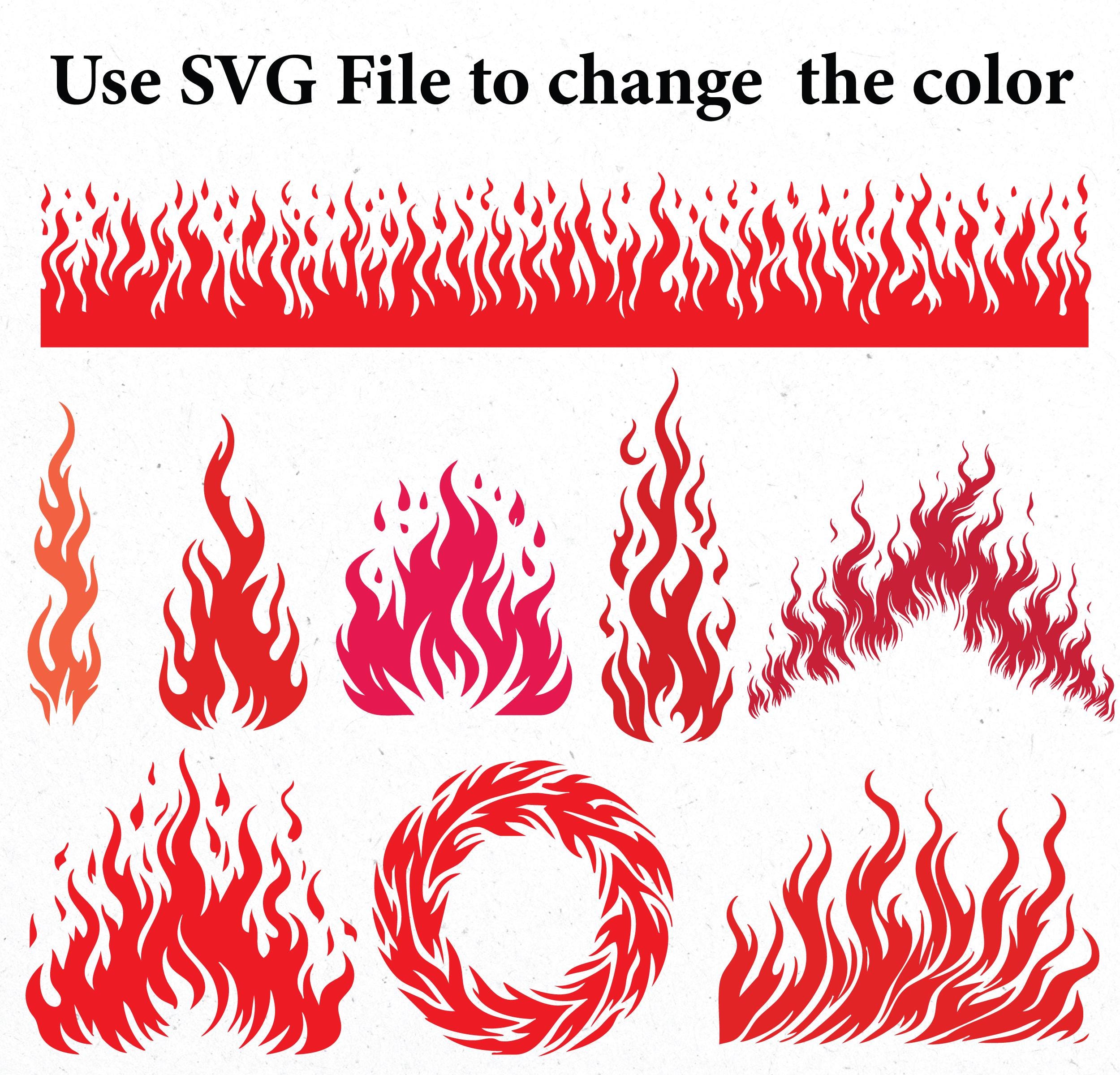 Fire Flame, Fire Flames Svg, Fire Flames Png, Fire Svg, Flames ...