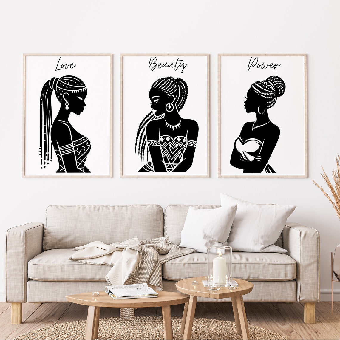 African Women, Silhouette SVG, Afro Art, Afro Girl Svg,native African ...
