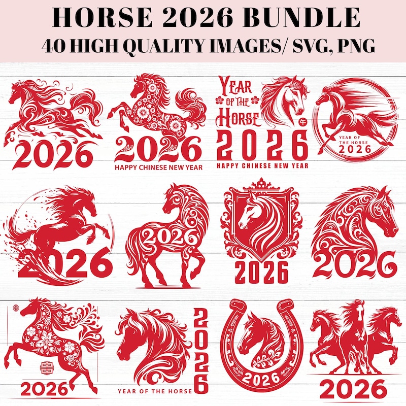 New Year Symbol 2026 - Etsy