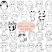 Cute Pug With Halo SVG Bundle, Dog SVG, Svg Cricut, Doodle, Handrawn ...