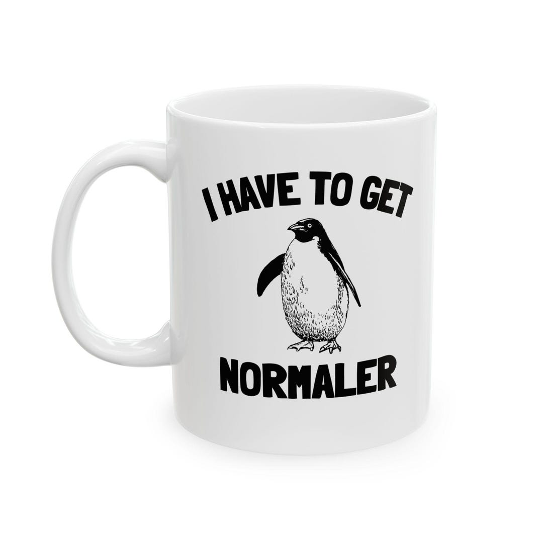 Normaler Mug Funny Meme Mug Silly Cute Coffee Cup Ceramic Office Mug ...