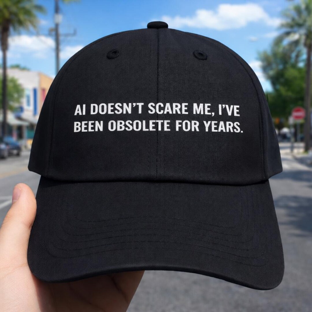 AI Hat Viral Sarcastic Meme Cap Funny Internet Humor Joke Hat Ironic ...