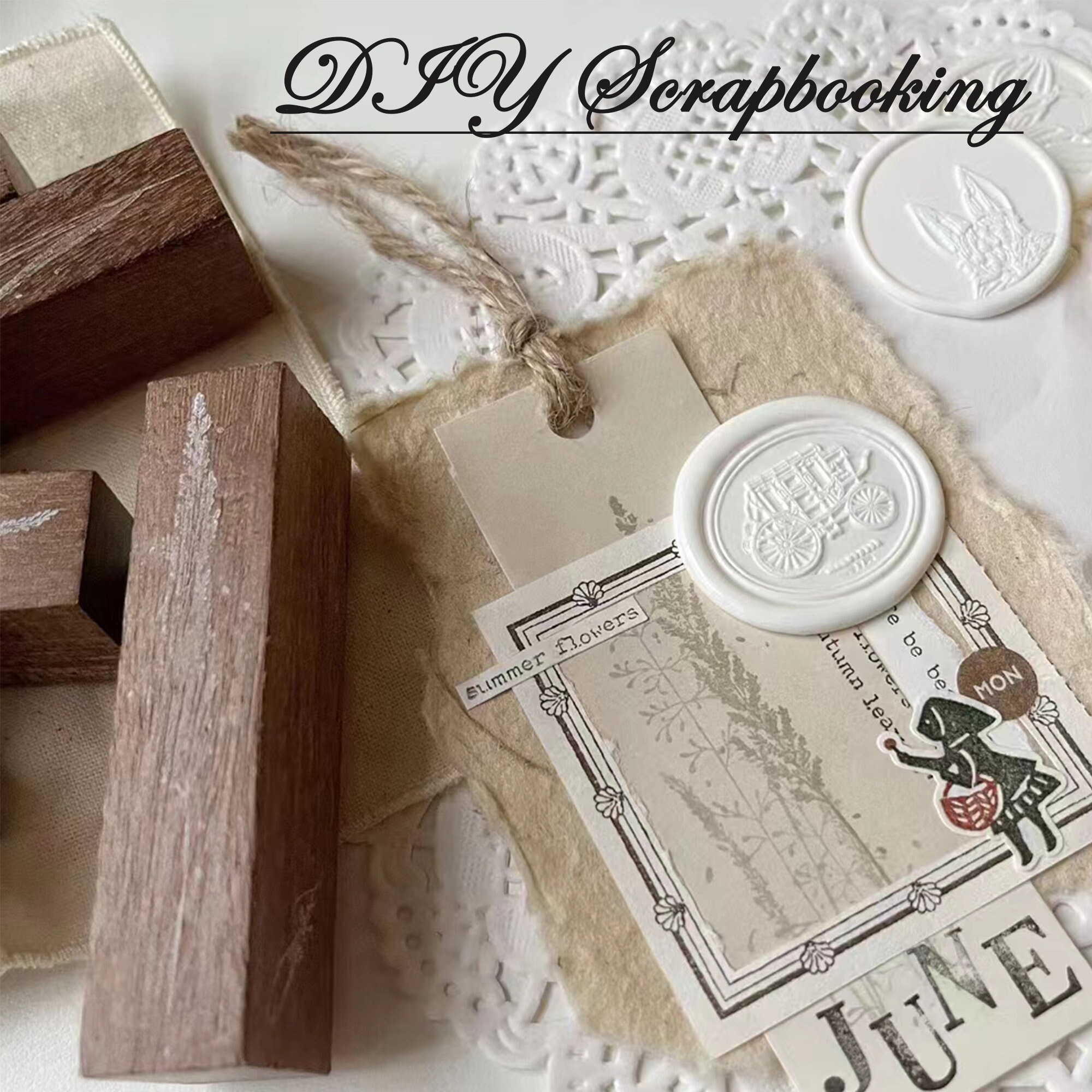 Sakura Wax Seal Stamp/diy Scrapbooking/wedding Stamps/gift Wrapping ...