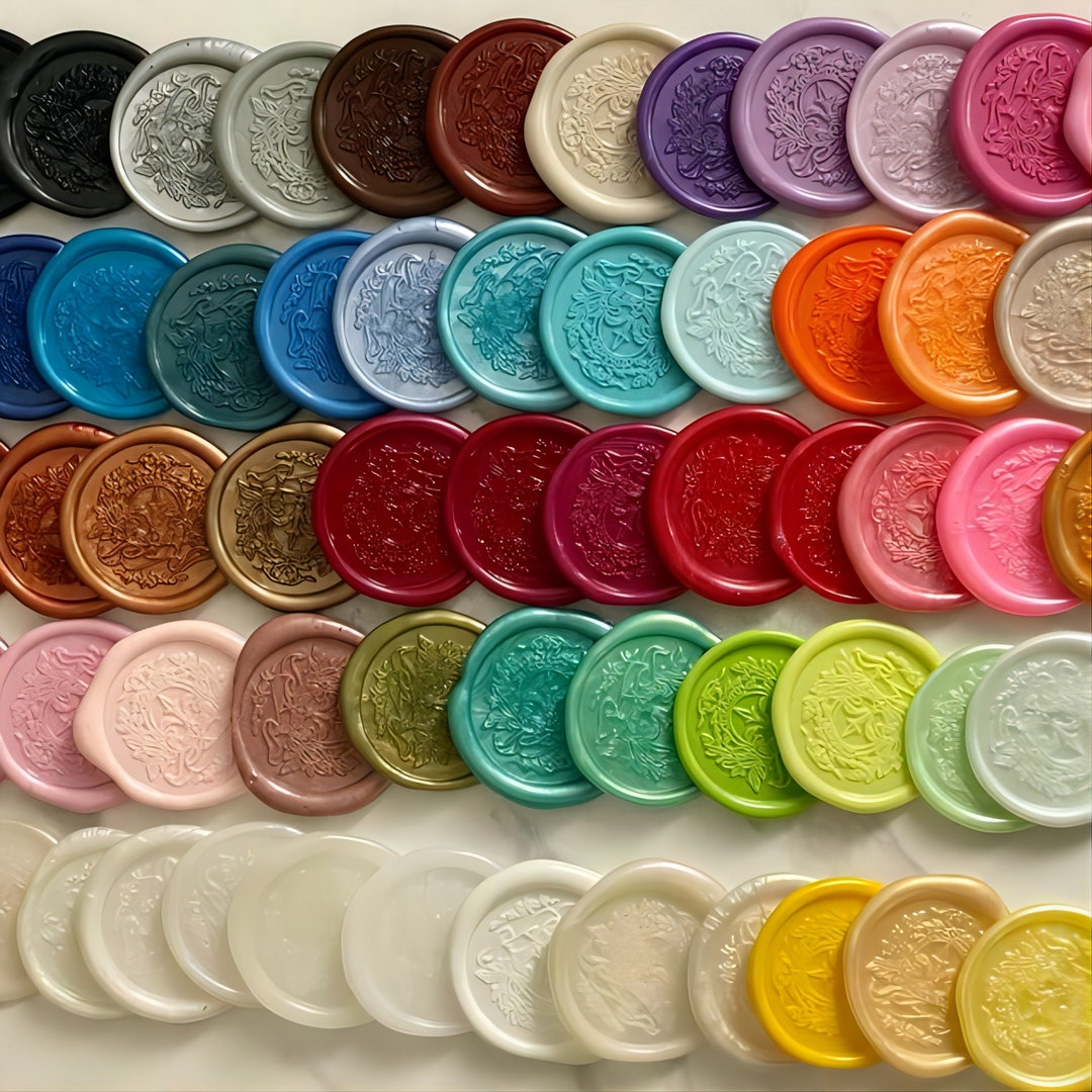 58 Colors Sealing Wax Beads/wedding Invitation Decoration/diy Gift ...