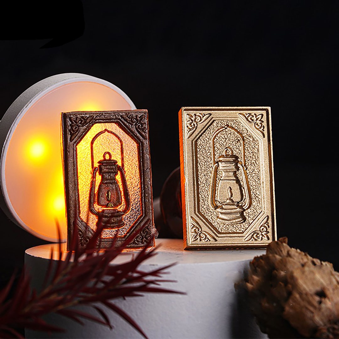 Kerosene Lamp Wax Seal Stamp/invitation Envelope Seal/diy Handmade ...