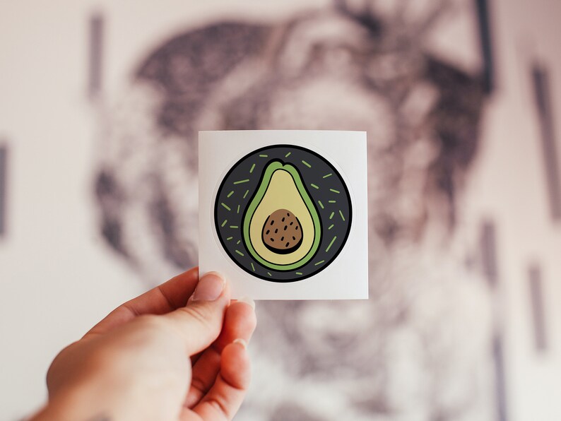 Avocado SVG | Avocado PNG | Circle Logo | Circle Graphic | Avocado ...
