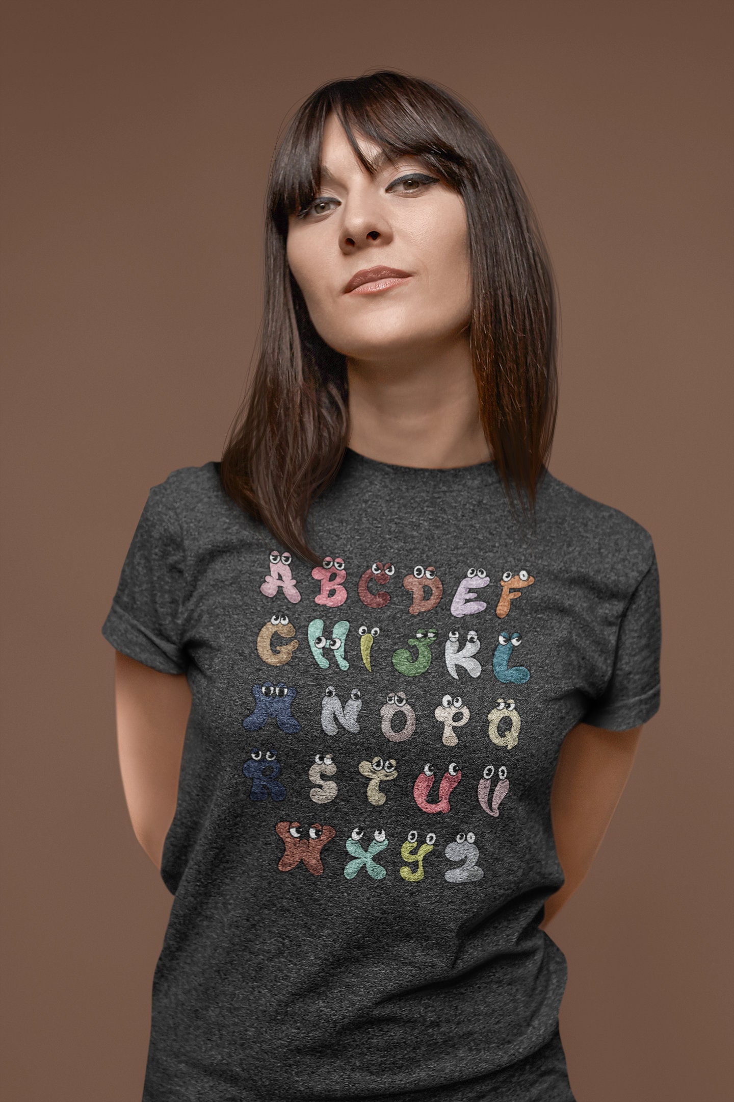 Funny Alphabet Shirt ABC Shirt Alphabet Shirt for Teachers - Etsy