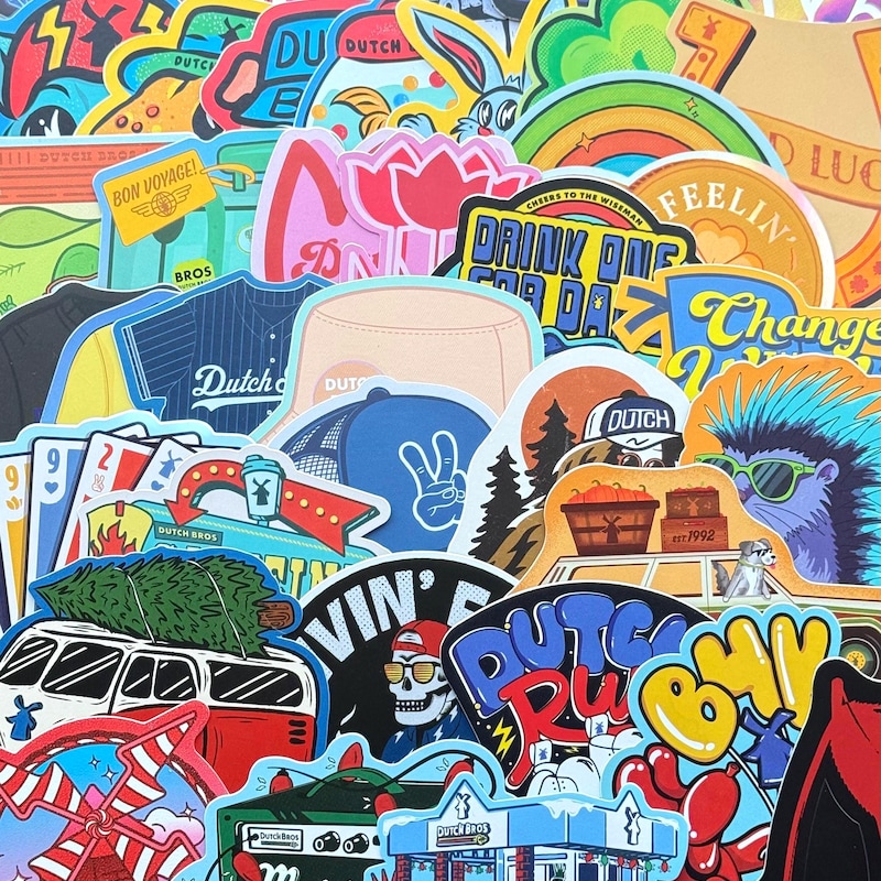 Dutch Brother Stickers - Etsy