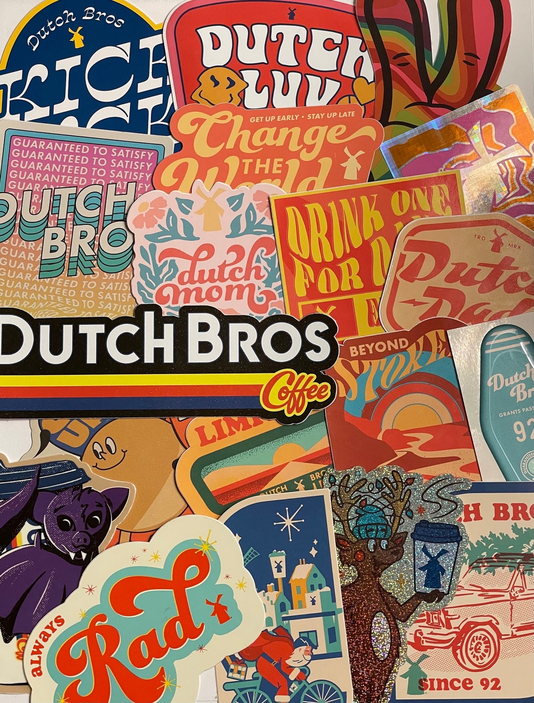 2021 Dutch Bros Stickers - Etsy