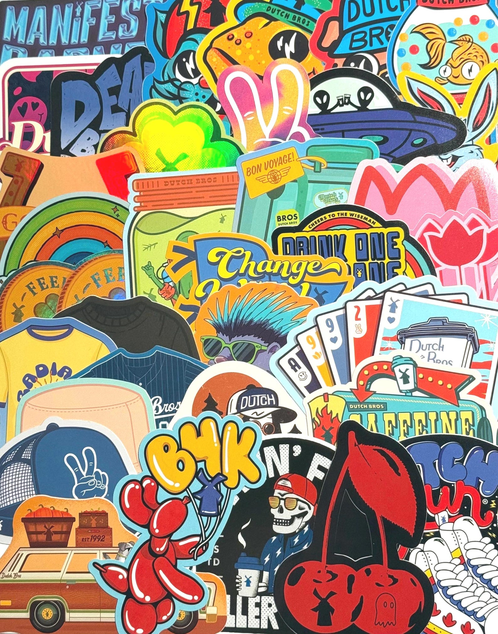 2025 Dutch Bros Stickers - Etsy