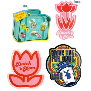 2025 Dutch Bros Stickers - Etsy