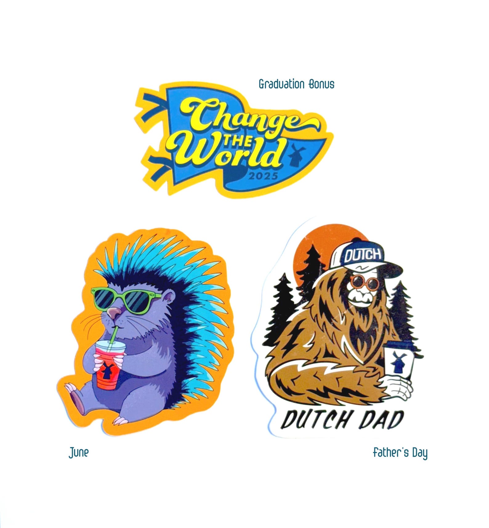 2025 Dutch Bros Stickers - Etsy