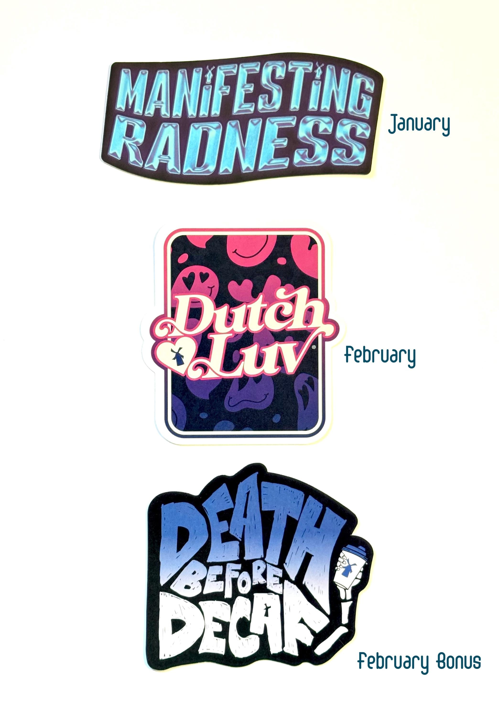 2025 Dutch Bros Stickers - Etsy