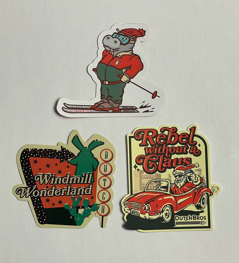 2023 Dutch Bros Stickers - Etsy