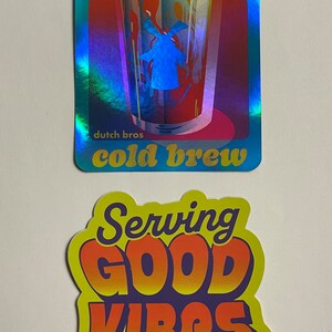 2022 Dutch Bros Stickers - Etsy