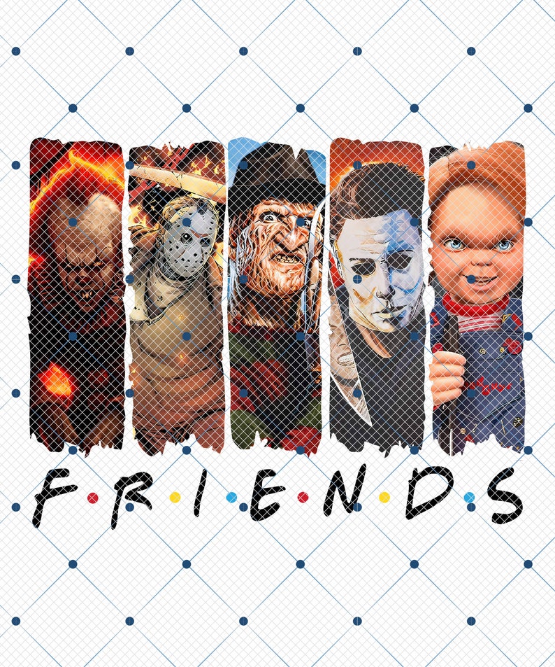 Horror Characters Png, Horror Friends Png, Halloween Character Png ...