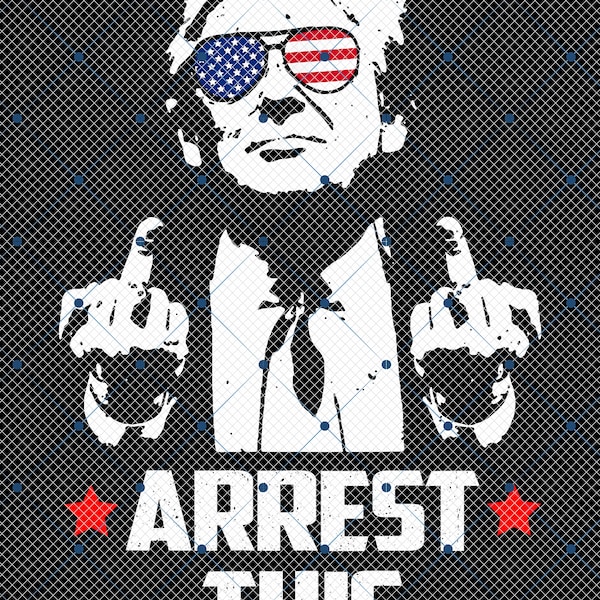Donald Trump Arrest This Svg - Etsy
