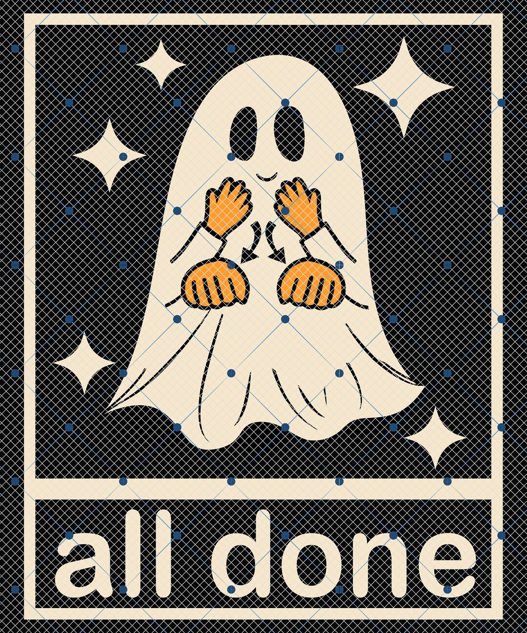 All Done Halloween Ghost Png, SPED Teacher Halloween Png, All Done Sign ...