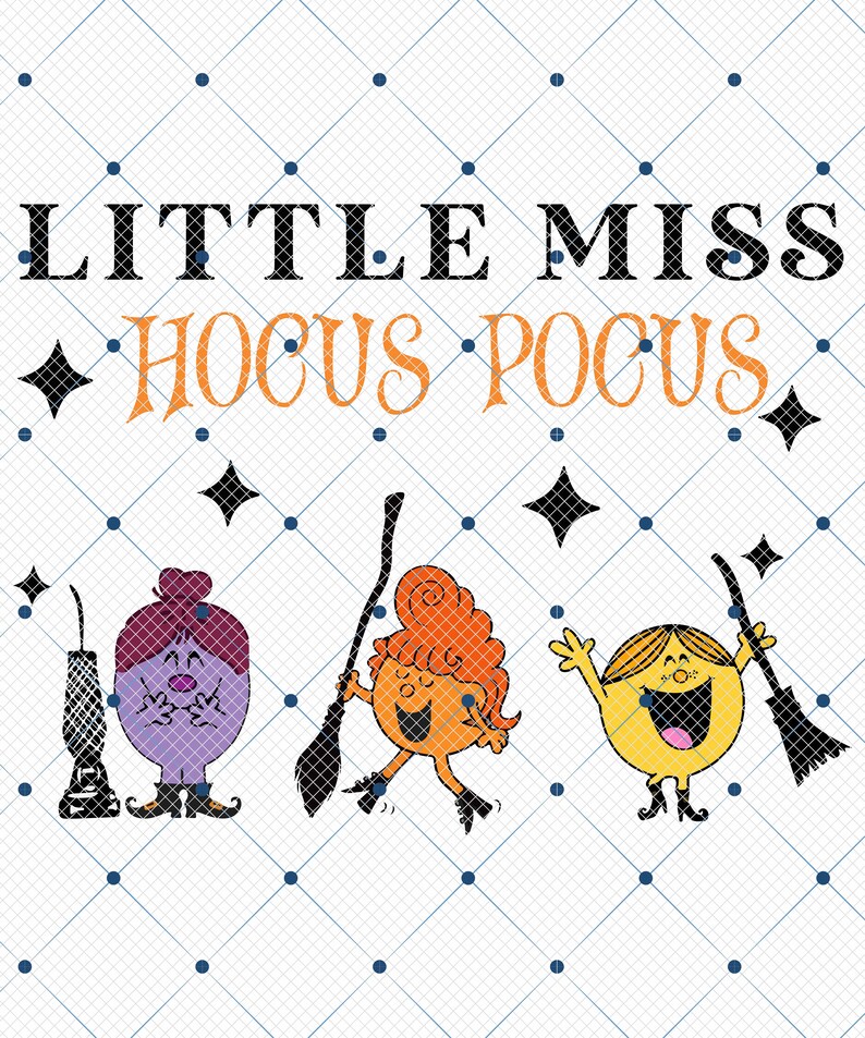 Little Miss Hocus Pocus PNG, Little Sanderson Sisters Png, Retro ...