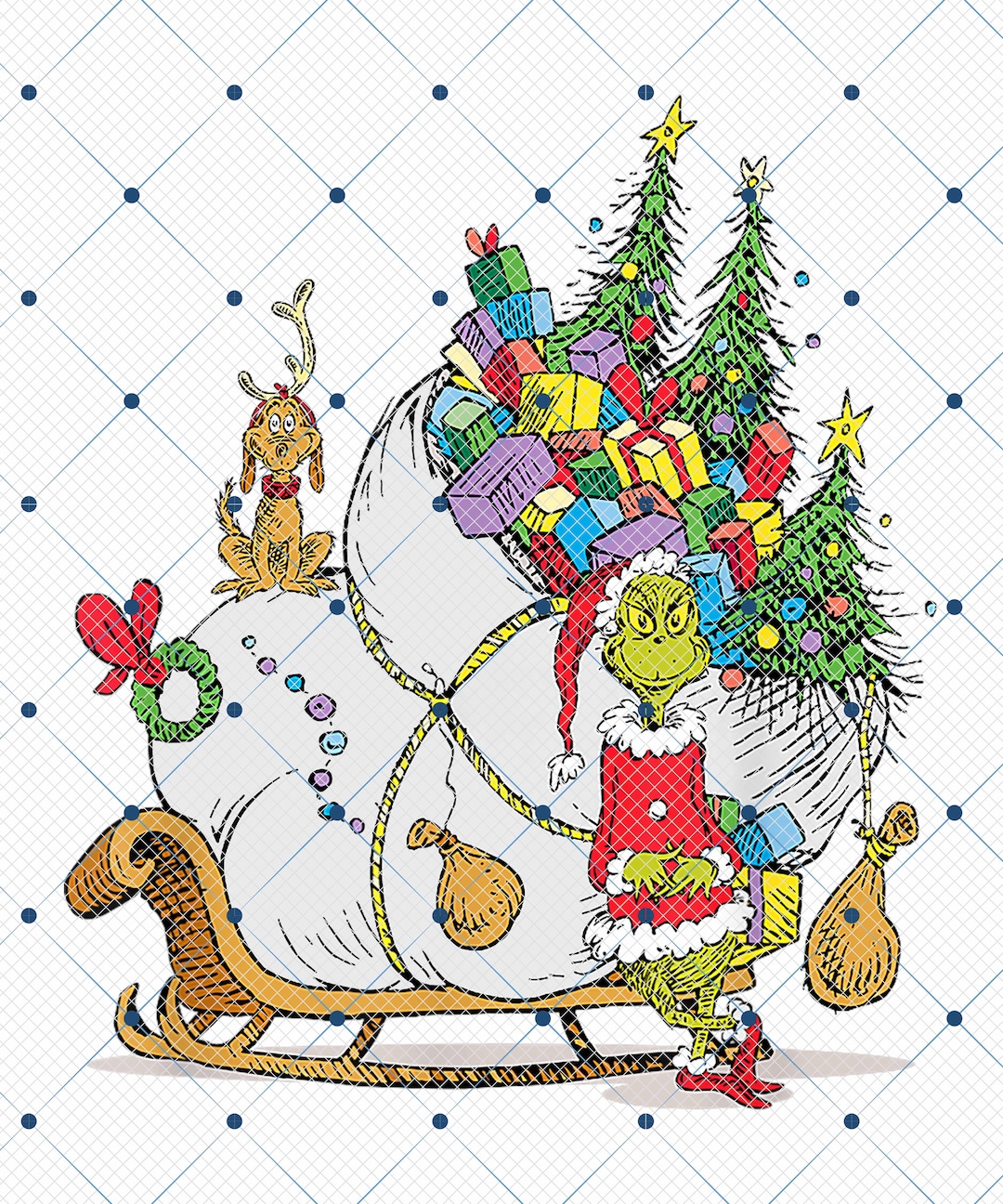 The Original Grinch Png Grinch Png Christmas Png Christmas - Etsy Australia