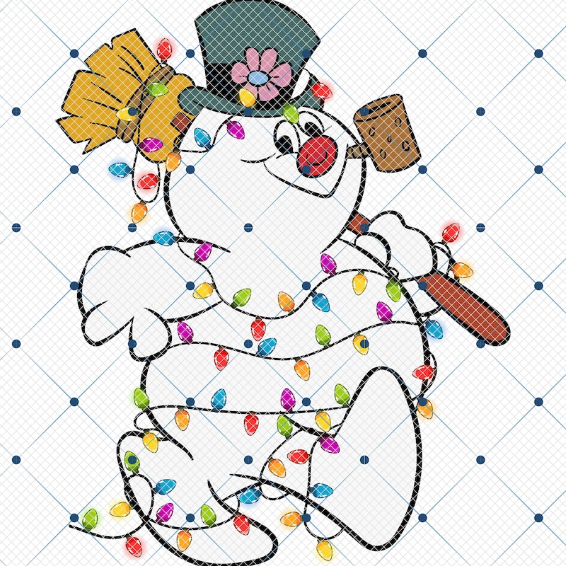 Frosty Snowman Svg - Etsy