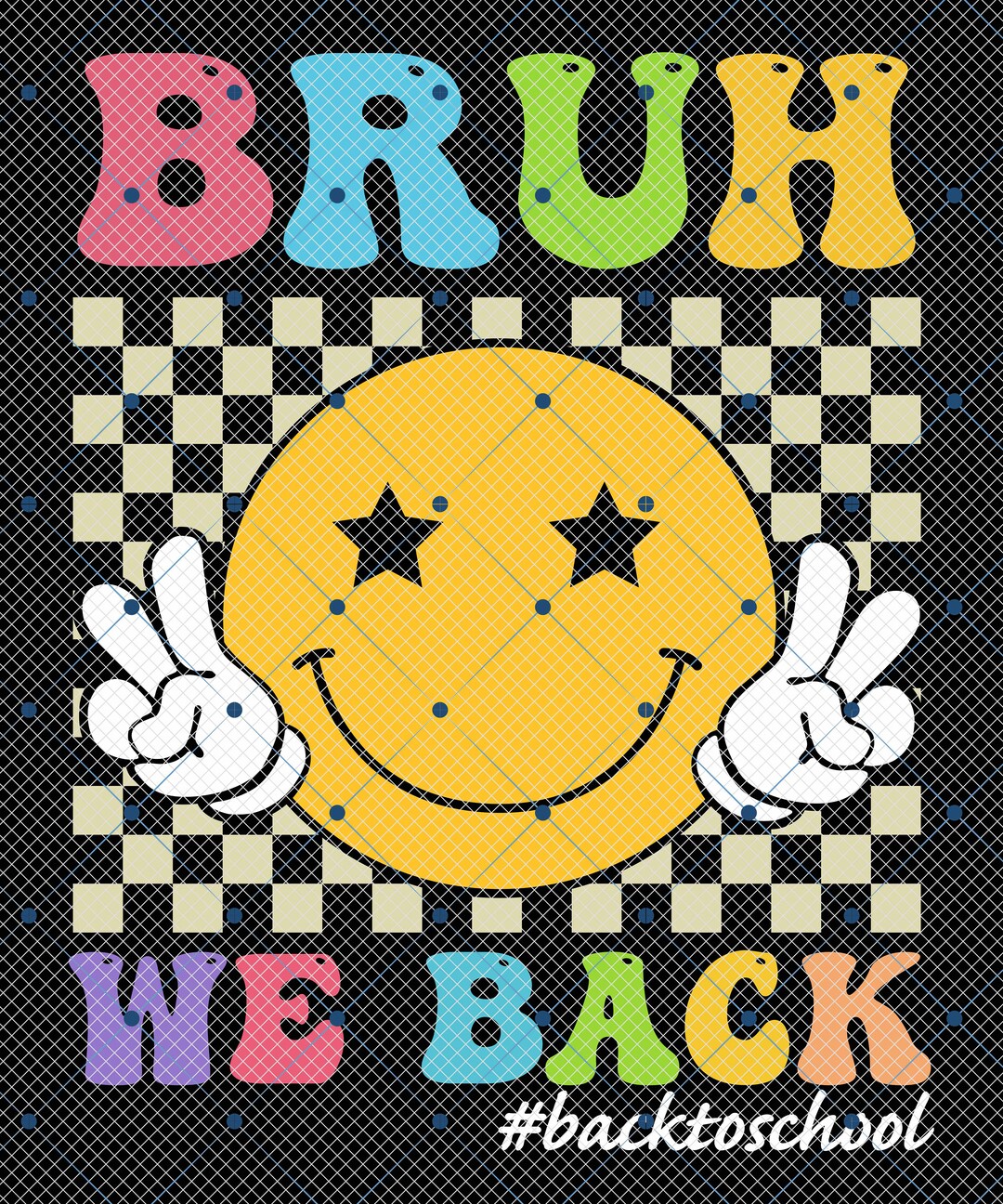 Bruh We Back Back to School Png, Back to School Png, We Back School Png ...