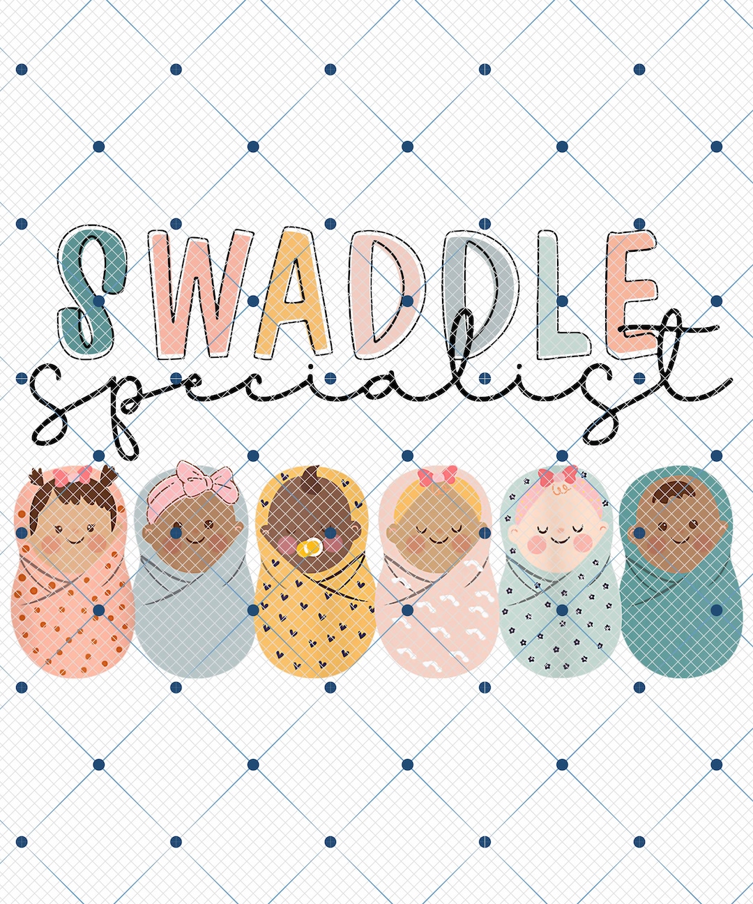 Swaddle Specialist Png, Labor and Delivery Png, NICU Nurse Png ...