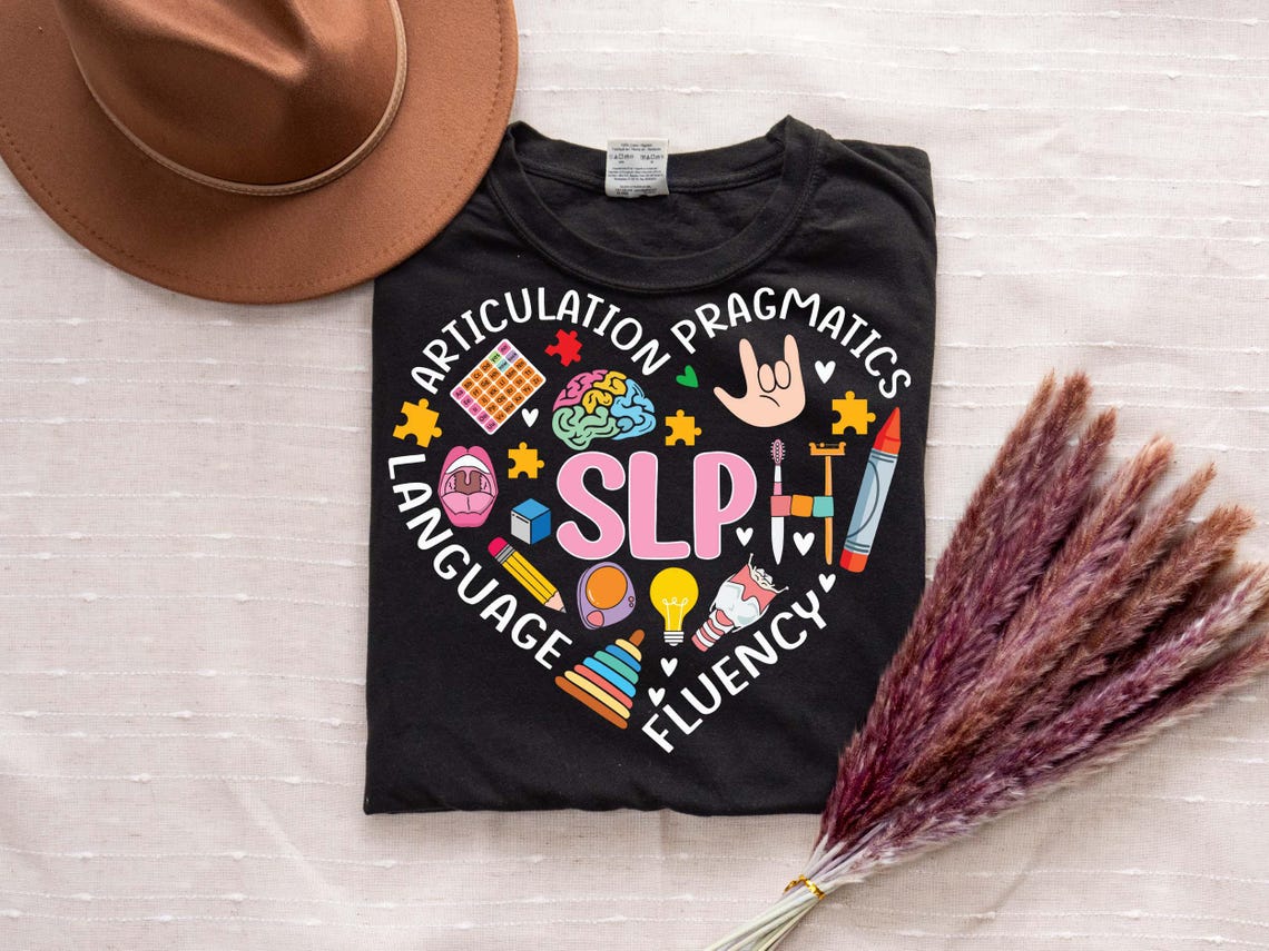 Speech Therapy Speech Language Pathologist Therapist SLP Png,retro ...