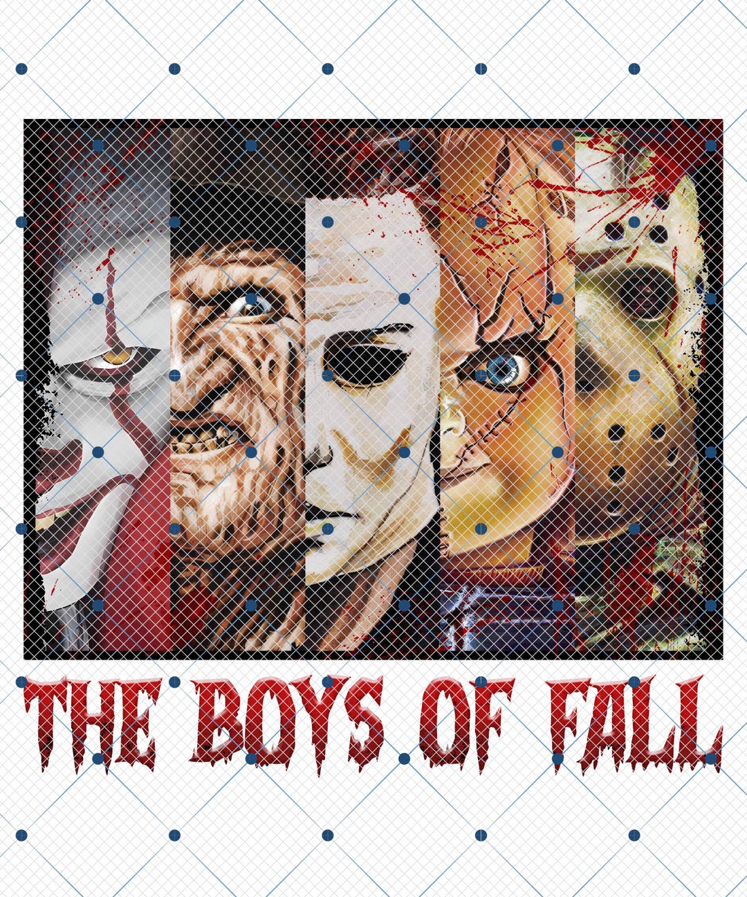 The Boys of Fall Png, Horror Characters, Horror Friends Png, Horror ...
