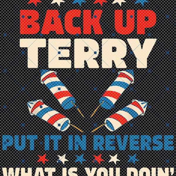 Back It up Terry Svg - Etsy