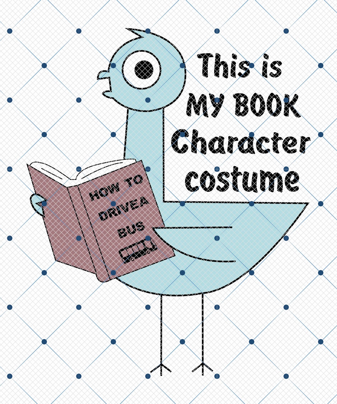 This is My Book Character Costume Png, Love Reading Day Png, Read More ...