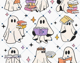 Read More Books Png, Teacher Halloween Png, Funny Teacher Png, Ghost ...