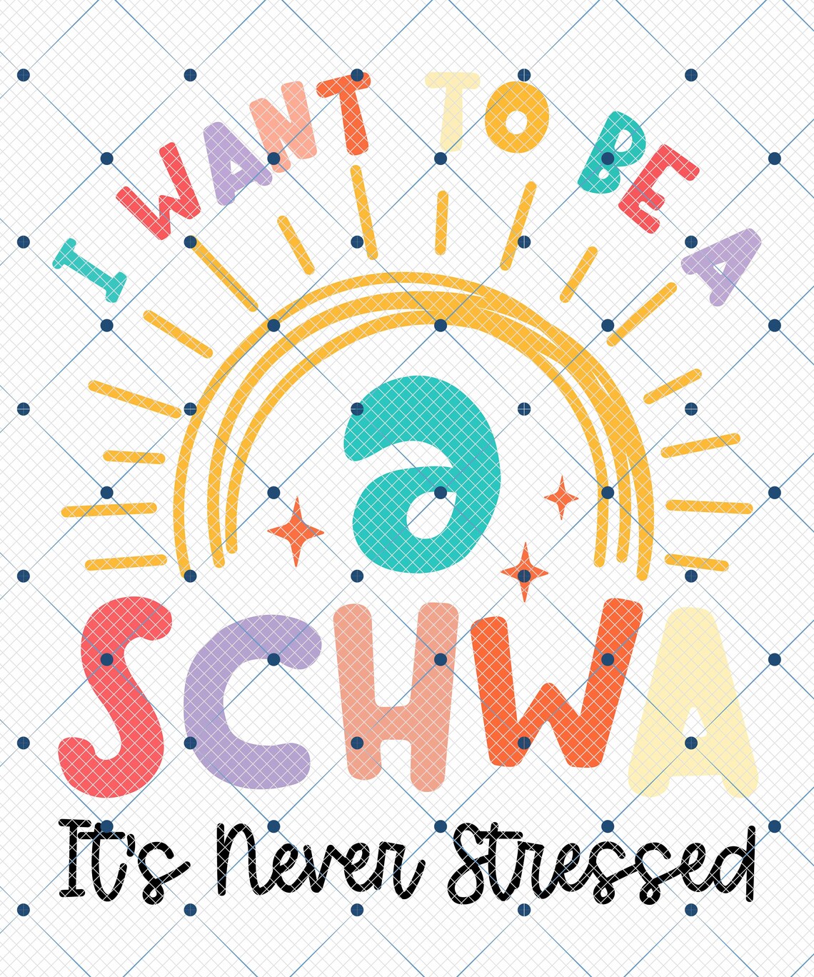 I Want to Be A SCHWA It's Never Stressed Png, Funny Reading Teaching ...