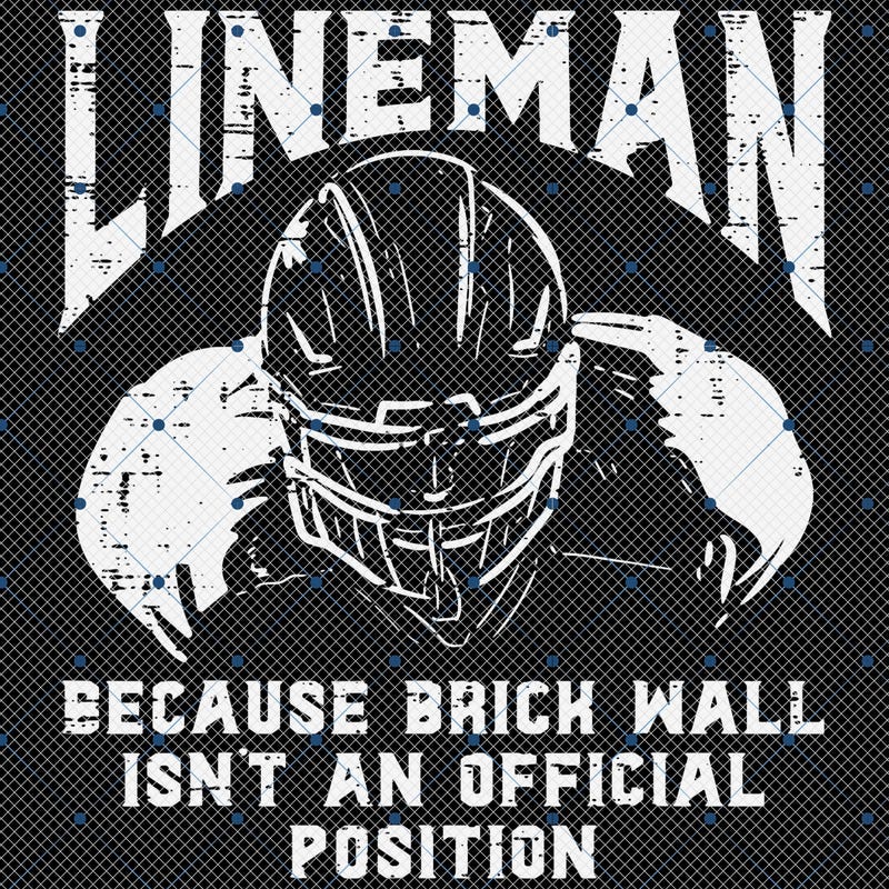 Football Lineman - Etsy