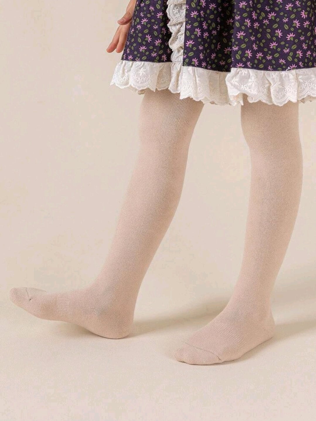 3 Pack Girls' Solid Color Tights Suits for Daily Life Perfect Gift for ...